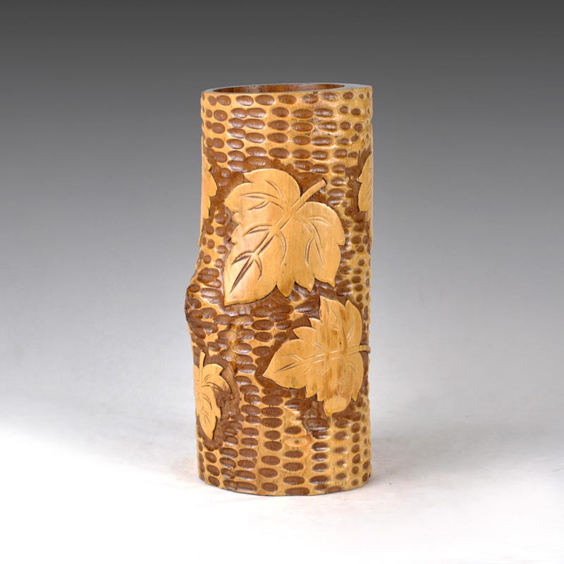 Log Vase - Etsy