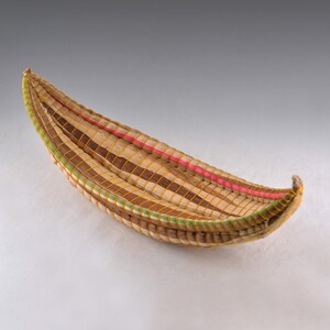 Andean Culture Lake Titicaca Aymara Indigenous Handwoven Reed Boat ...
