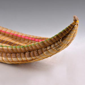 Andean Culture Lake Titicaca Aymara Indigenous Handwoven Reed Boat ...