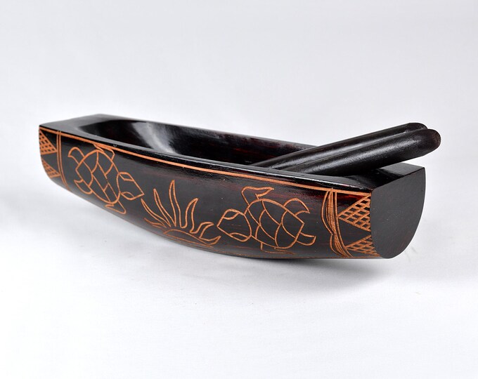 Vintage Oceania Pacific Islands Melanesian Tribal Art Hand Carved ...