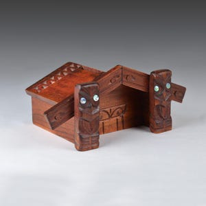 Vintage Oceania Pacific Island Polynesian Tribal Art Handmade Maori ...