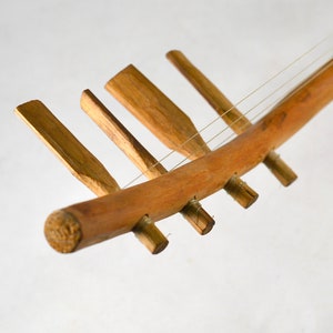 Vintage African Alur People Tribal Art Handcrafted Adungu Stringed ...