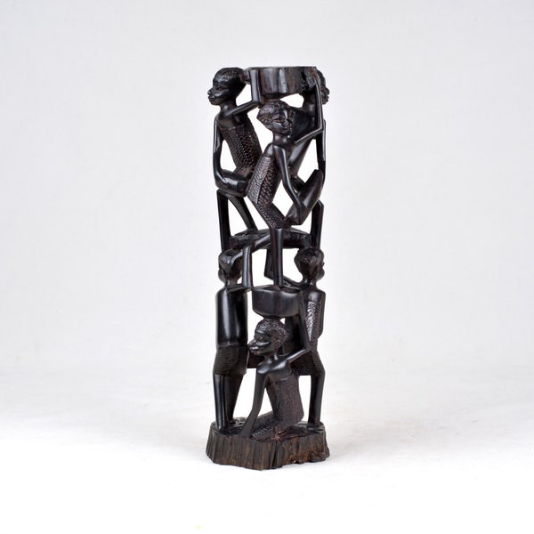 African Tree of Life Ebony Sculpture - Etsy