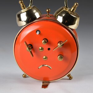 Vintage Chinese Shanghai Diamond Pop Art Red Tabletop Mechanical Wind ...