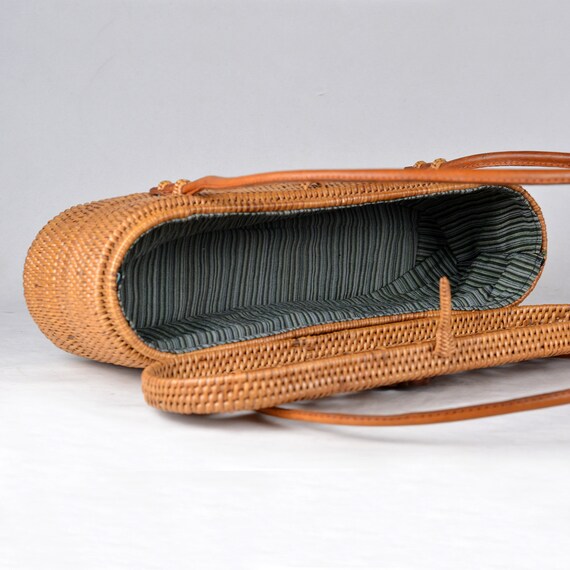 Vintage Southeast Asian Tropical Style Rattan Weaving… - Gem