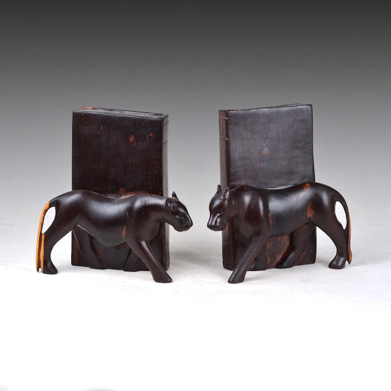 African Bookends - Etsy