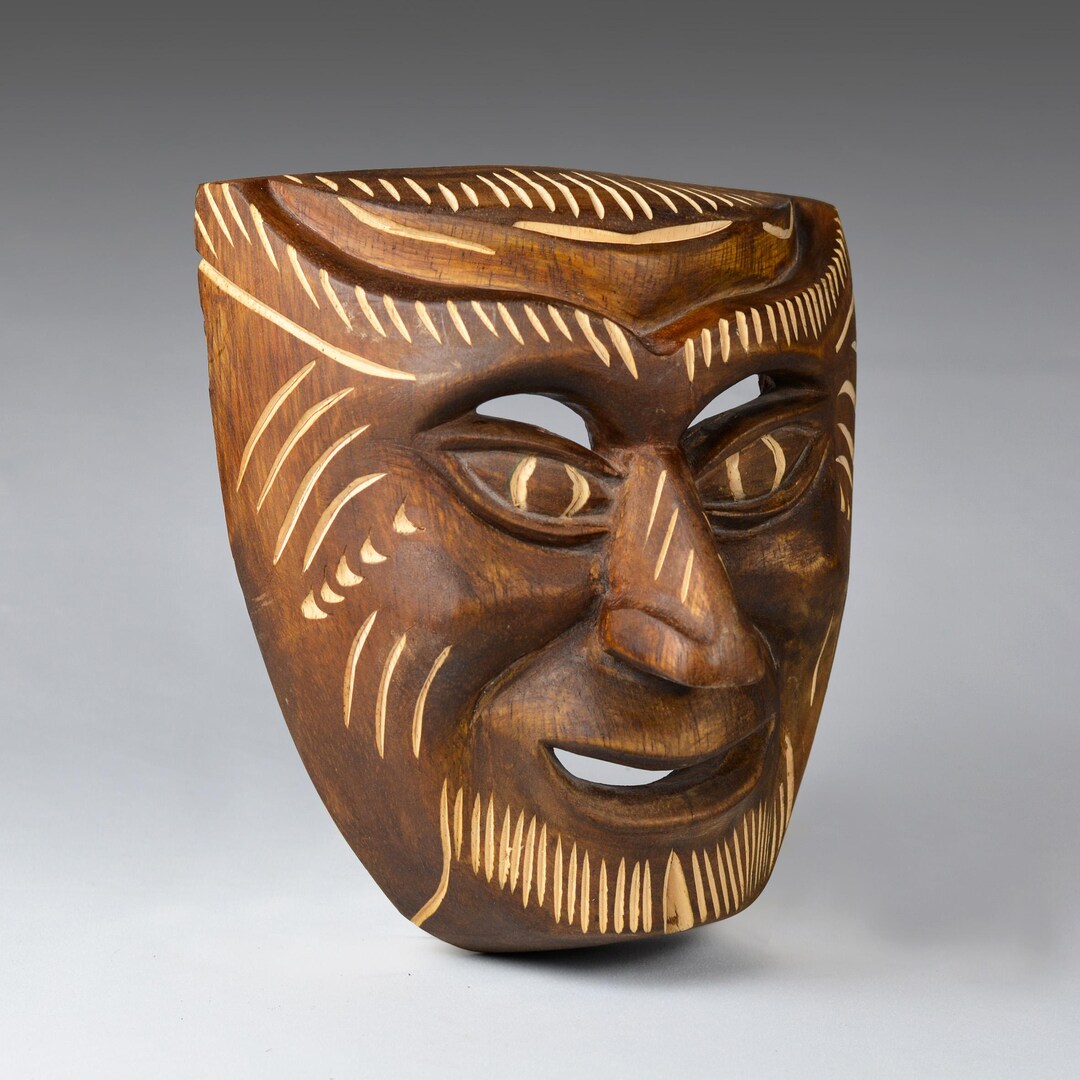 Rare Vintage Pre-columbian Style Latin American Tribal Art Hand Carved ...