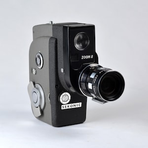 Vintage Japanese Sekonic Zoom 8 Film Movie Camera Working Made in Japan ...