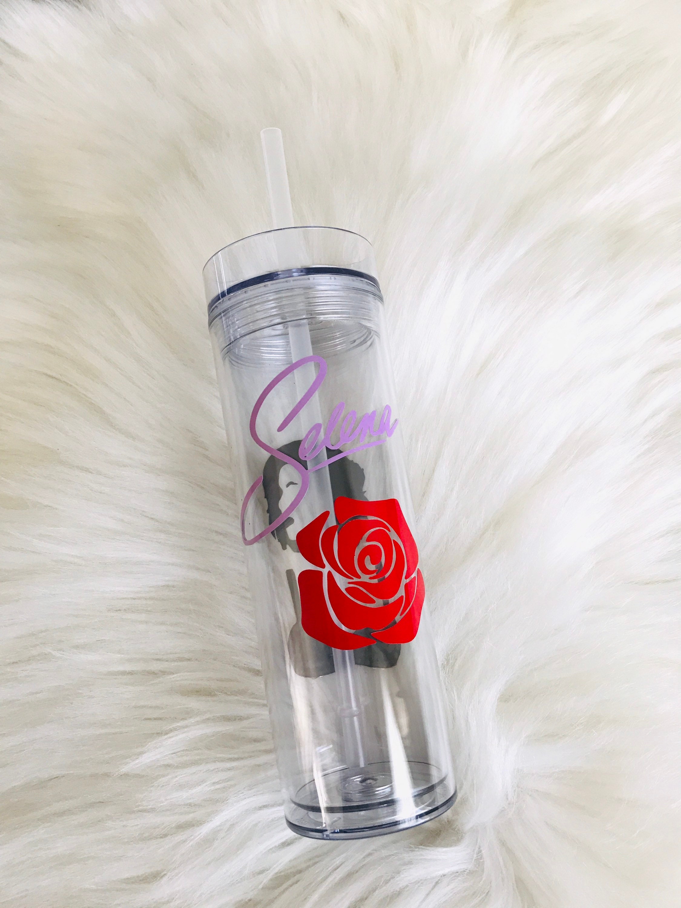 Selena Quintanilla Selena Cup Como La Flor Bling Cup Custom ...