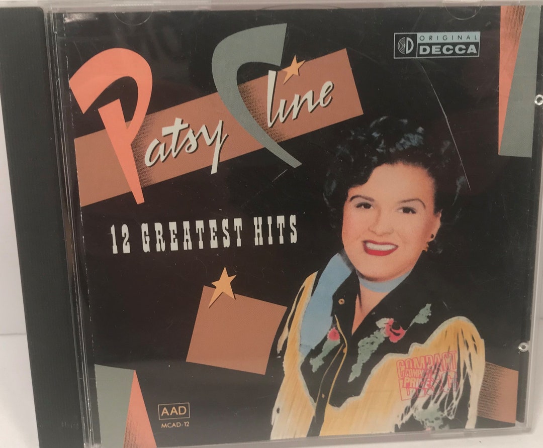 Vintage Patsy Cline 12 Greatest Hits Re-release CD MCA Decca Records ...
