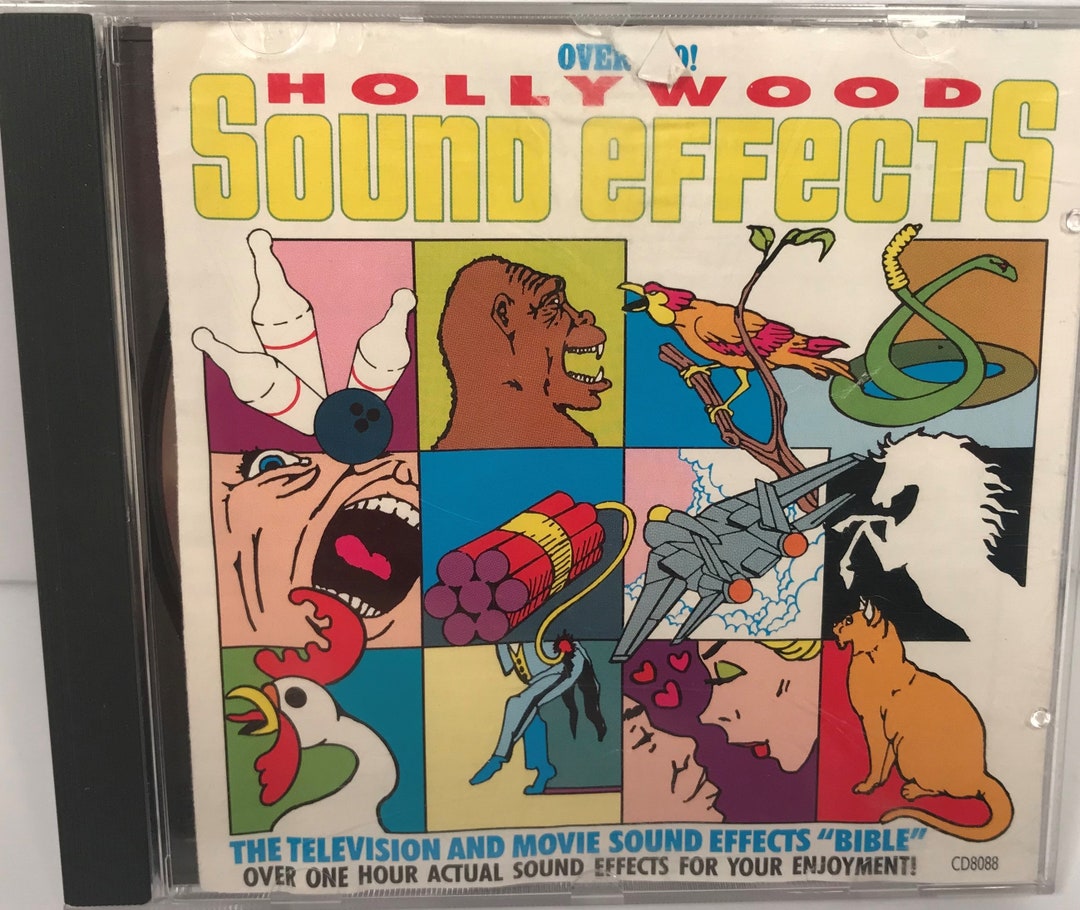 Vintage Hollywood Sound Effects First Pressing CD Compose Records CD ...