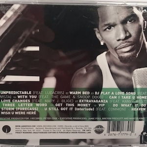 Vintage Jamie Foxx Unpredictable First Pressing CD Geffen Records 71779 ...