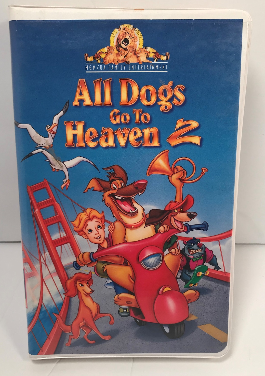 Vintage All Dogs Go to Heaven 2 VHS MGM Home Video 1996 Excellent ...