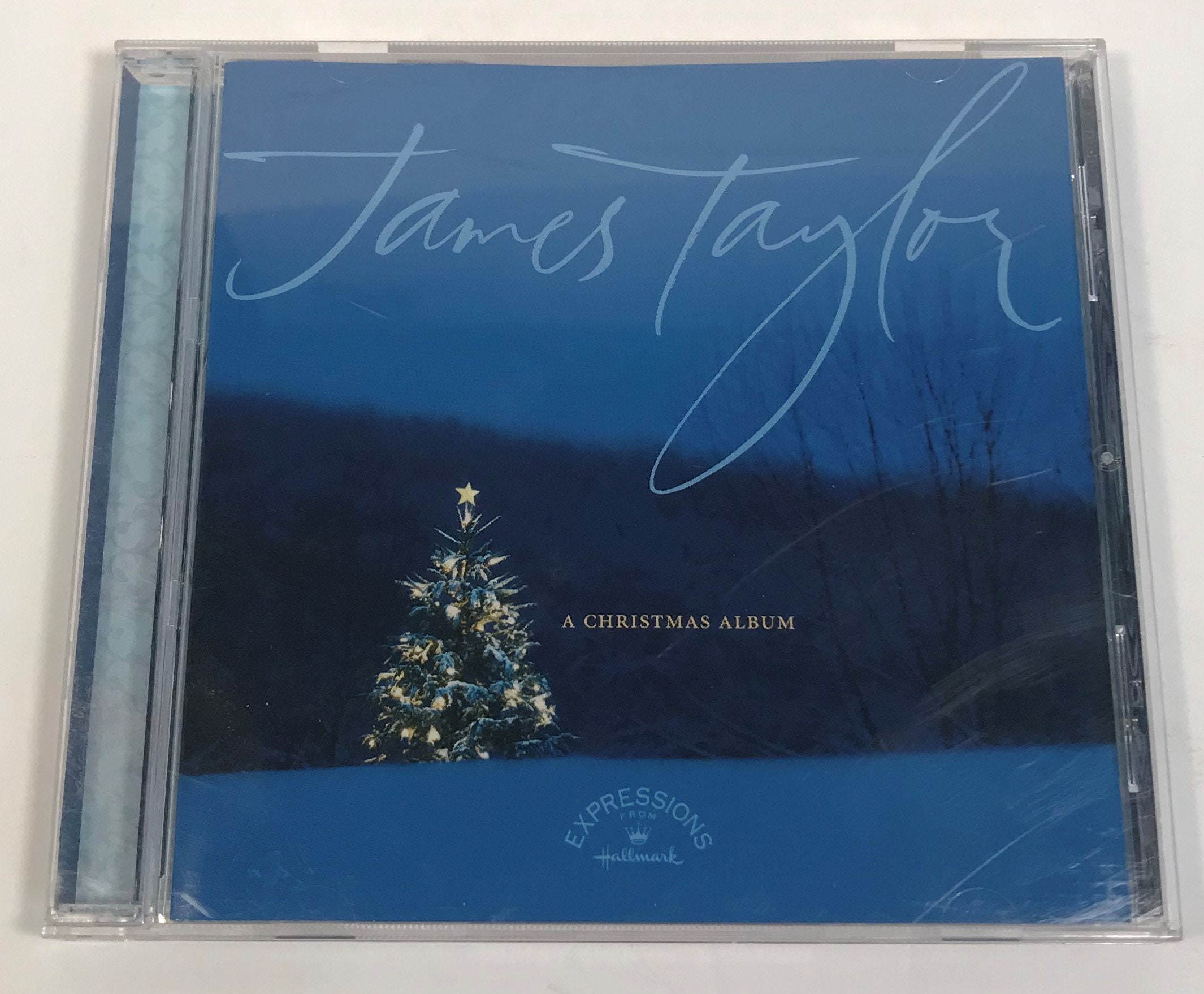Vintage James Taylor A Christmas Album First Pressing CD Hallmark Cards ...