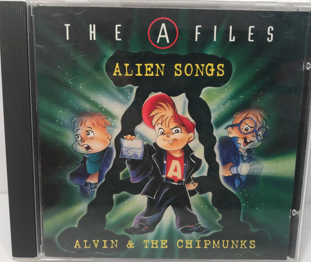 Vintage Chipmunks the A Files Alien Songs First Pressing CD Chipmunk ...