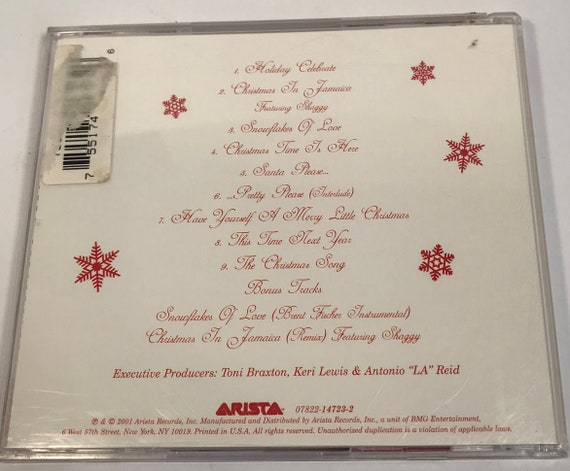 Toni Braxton Snowflakes