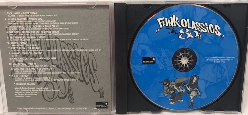 Funk Classics of the 80's First Pressing CD Universal Music 314 585 674 ...