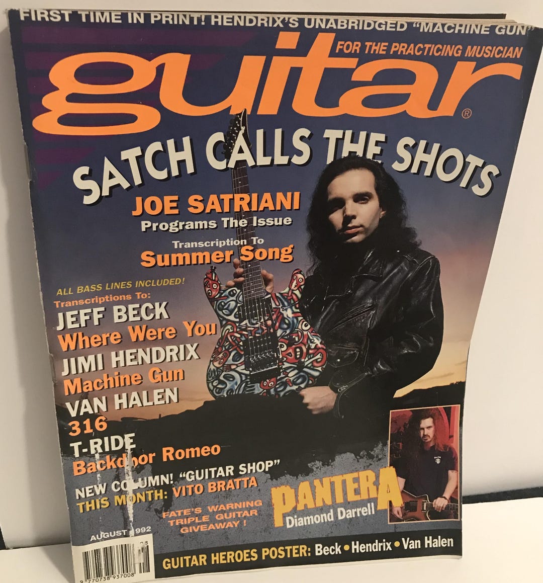 Vintage Guitar for the Practicing Musician August 1992 Edition ...