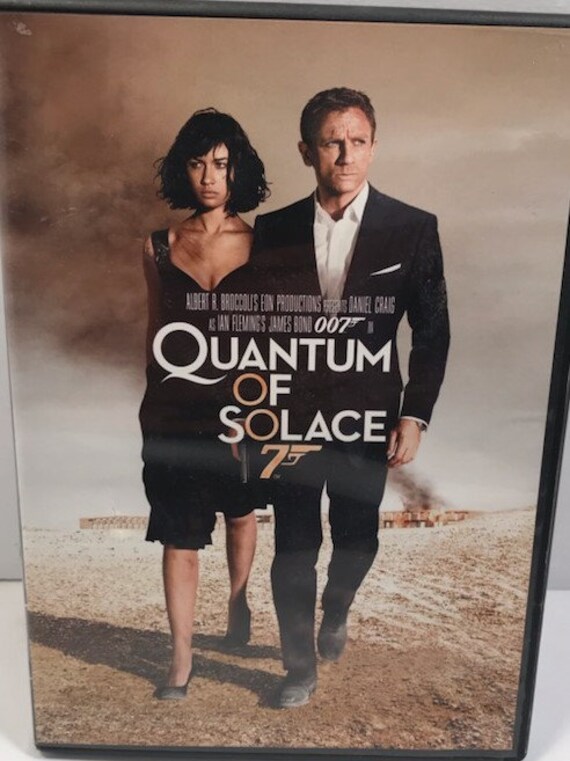 Quantum Of Solace Dvd Cover