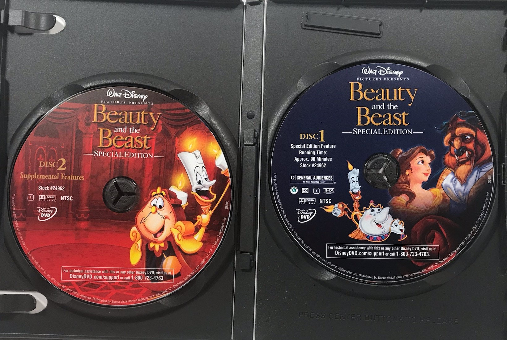 Beauty And The Beast Dvd 2002