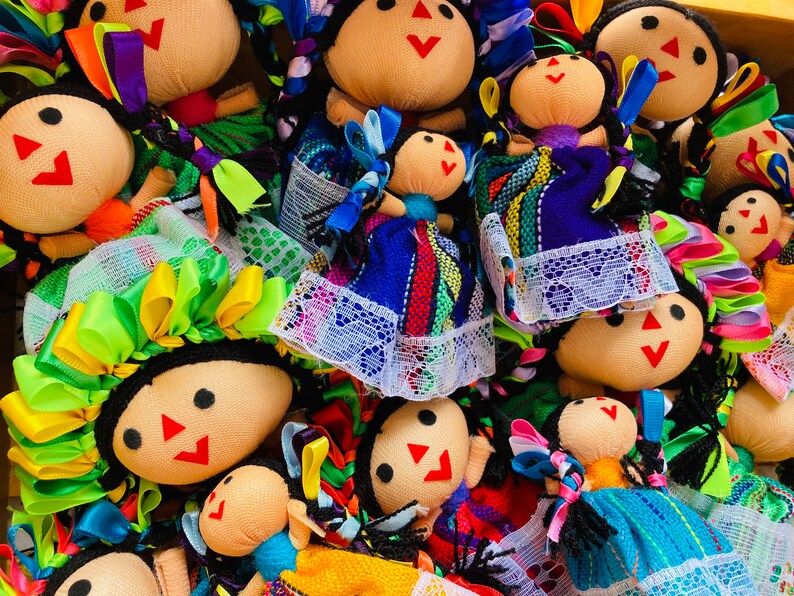 8 MUÑECAS ARTESANALES-Muñeca Lele arbol de navida Muñeca - Etsy México
