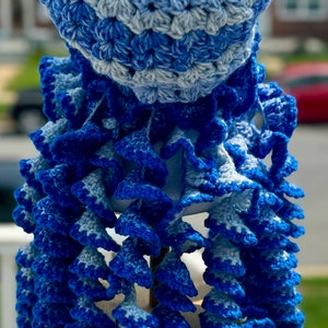 Deep Blue Sea Jellyfish Hat - Etsy