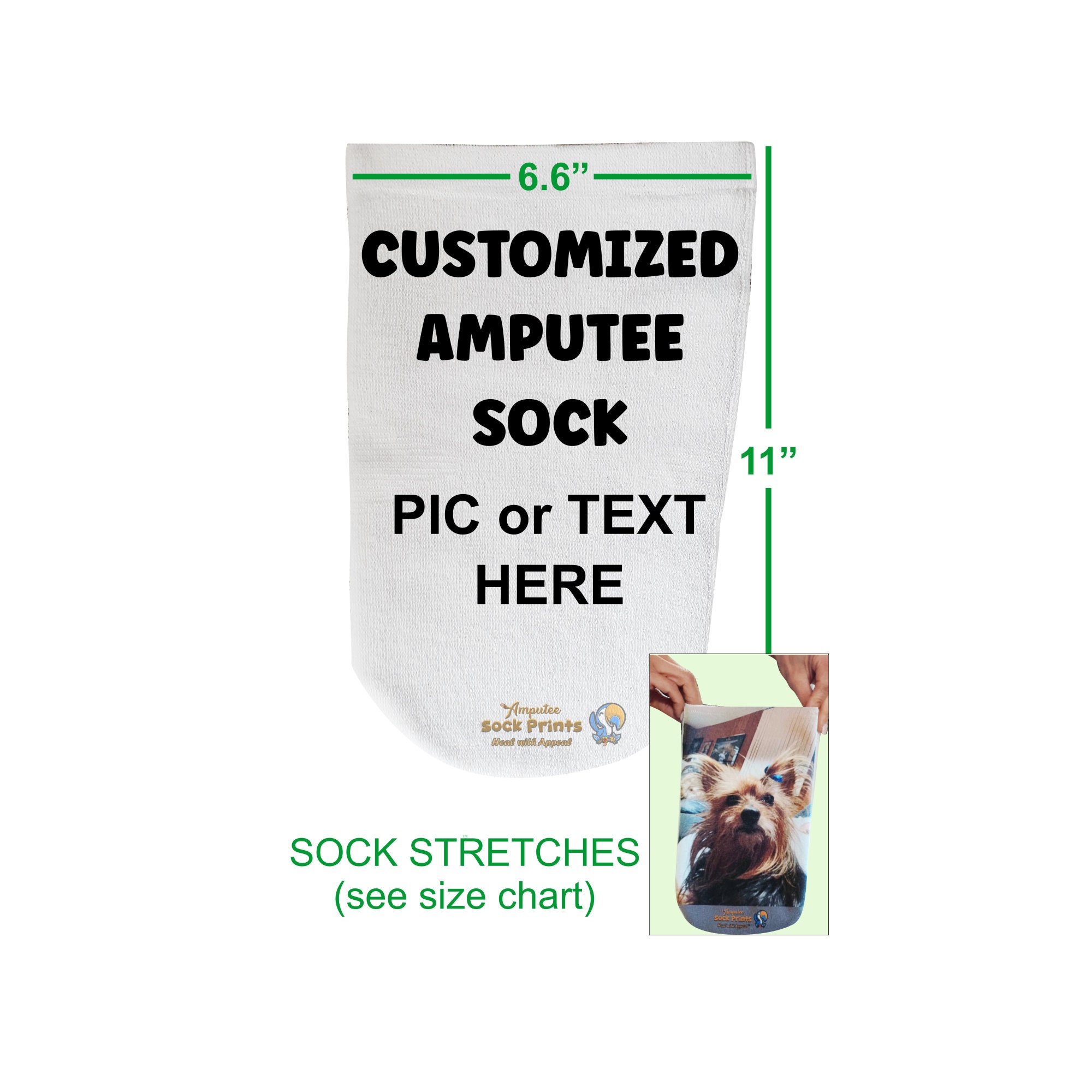 Amputee Sock, 3PLY Stump Sock, custom Amputee Sock, Stump Sock - Etsy