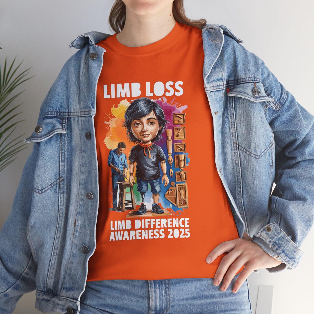 Limb Loss Awareness Month 2025 Shirt, Funny Amputee Humor Tee ...