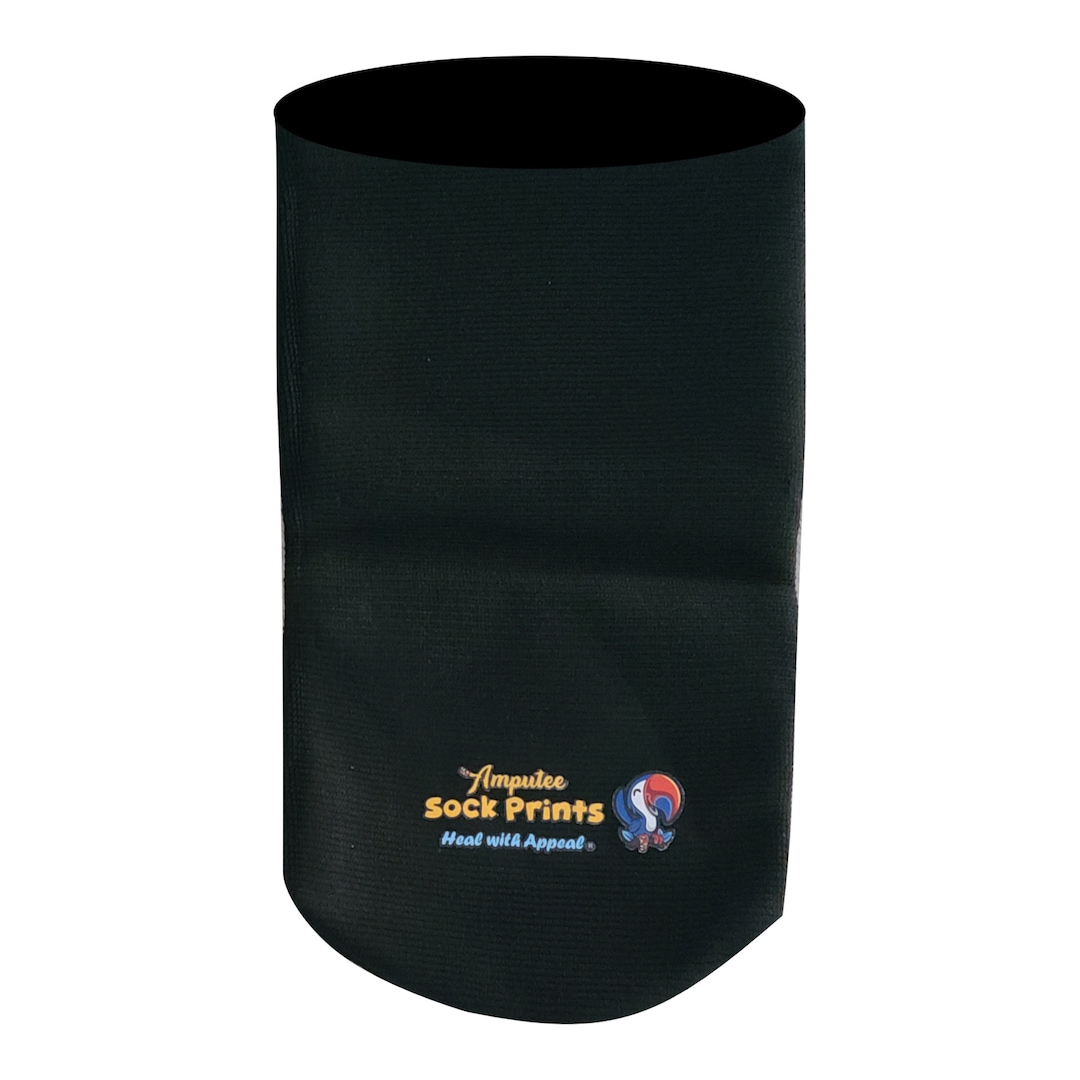 Amputee Sock "black", 3PLY Residual Limb or Over Shrinker Sock - Etsy