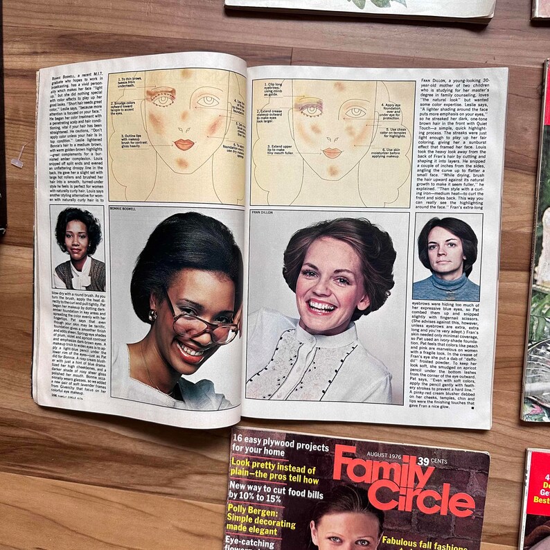 Vintage Family Circle Magazines 1972-1976 - Etsy