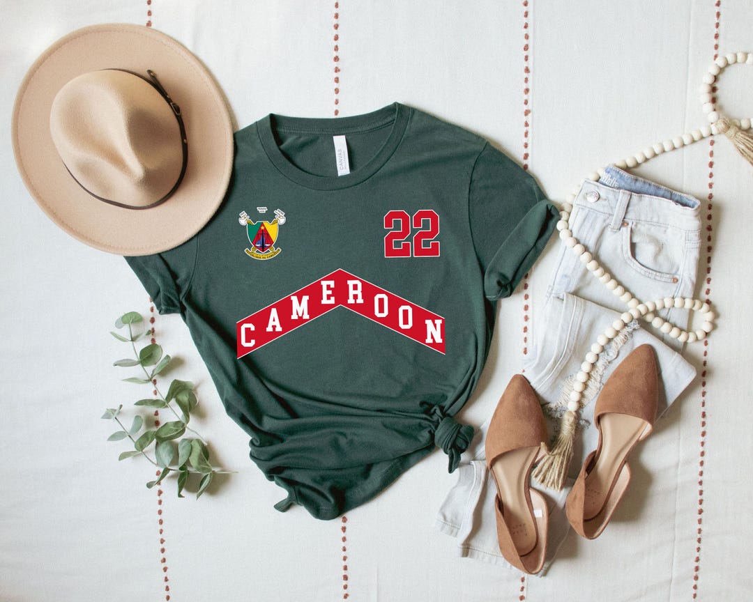 Cameroon Tee, Cameroon Jersey, Cameroon Tshirt, Cameroon Gifts ...
