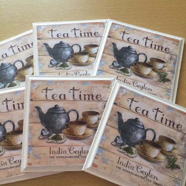 Teapot Coaster - Etsy