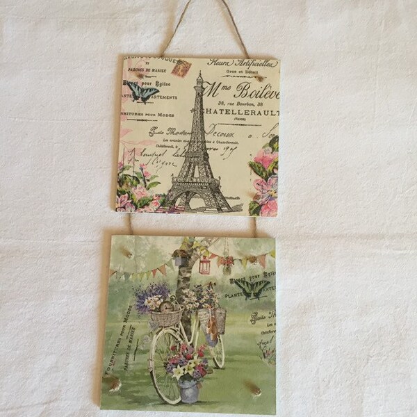 Decoupage Wall Decor - Etsy