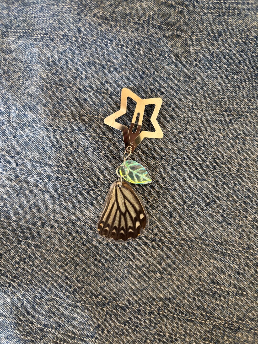 Butterfly Wing Hair Clip - Etsy