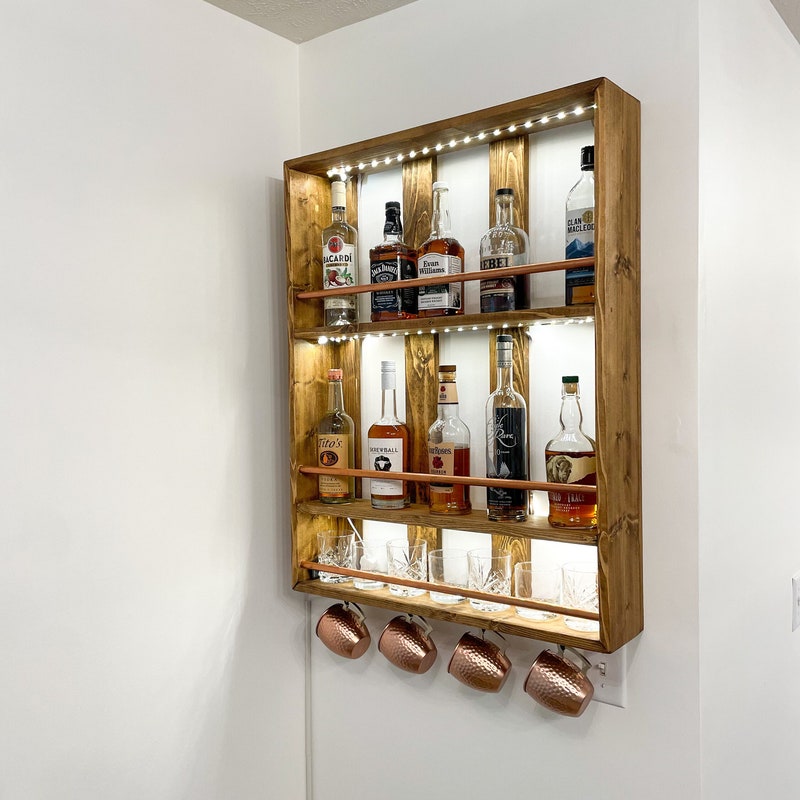 Bar Shelves - Etsy