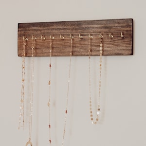 Porte-collier mural | Organiseur de bijoux suspendu | Suspension murale ...