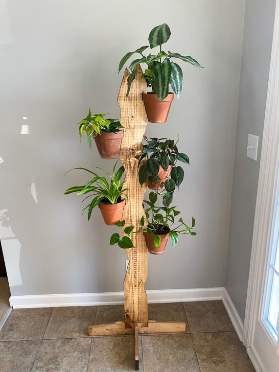 Indoor Plant Stand Plant Pot Holder Vertical Planter Houseplant Display Terracotta Plant Hanger Clay Pot Holder Plant Tree Etsy UK