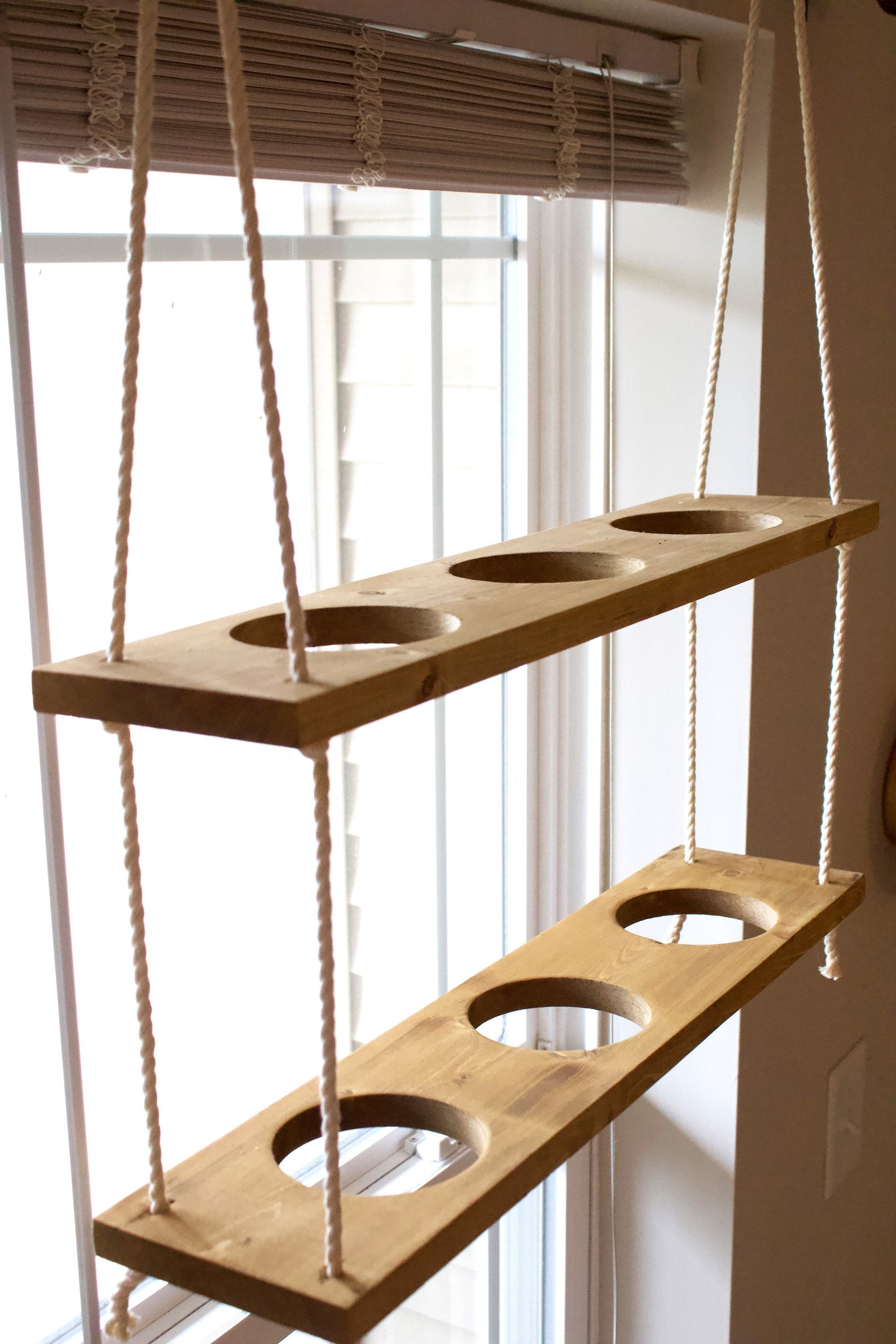 Hanging Plant Shelf Window Garden Shelves Tiered Plant - Etsy