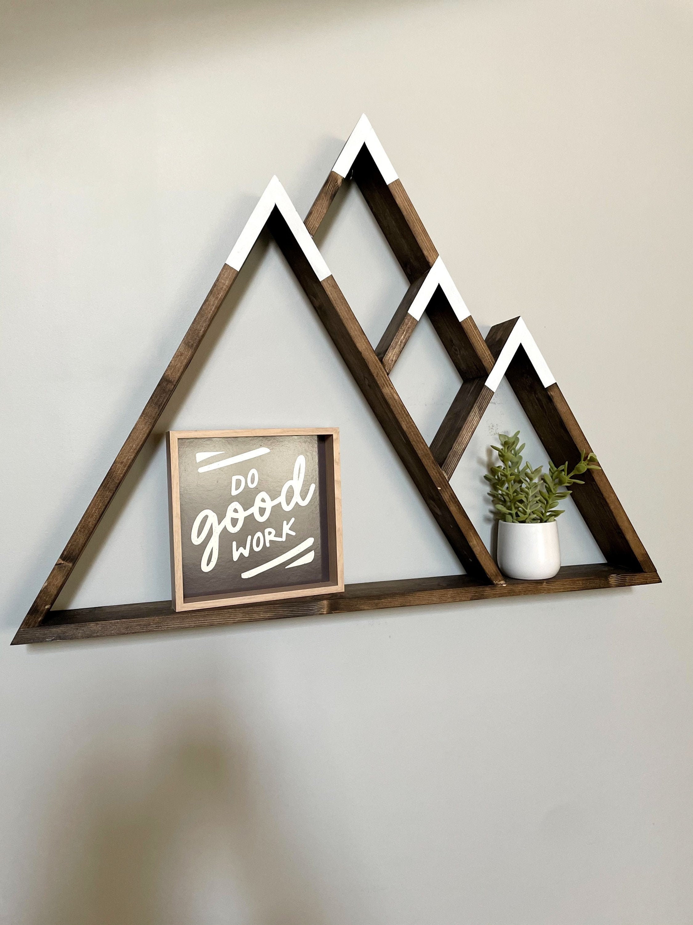 Wood Mountain Wall Shelf at Courtney Stansberry blog
