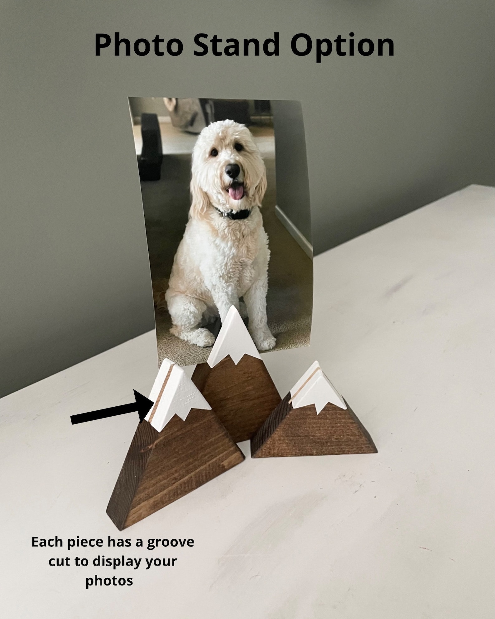 Mountain Shelf Decor Shelf Decor Nursery Mini Wood Mountain Wood ...