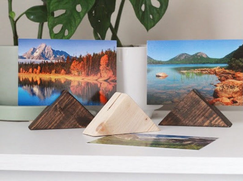 Wood Photo Stand Picture Holder Polaroid Frame Wood - Etsy