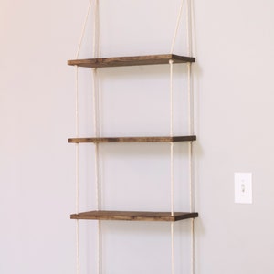 Tiered Wall Shelf | Hanging Plant Shelf {4 Tier} | Window Shelves ...