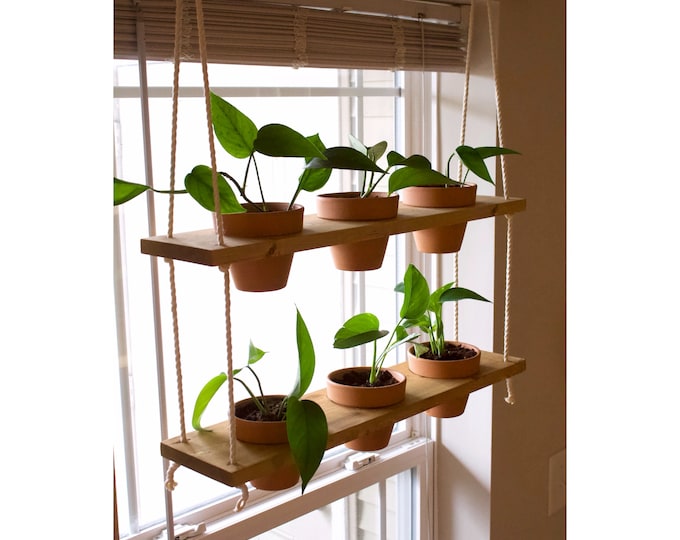 Window Plant Shelves Removable and Adjustable. No Drilling - Etsy