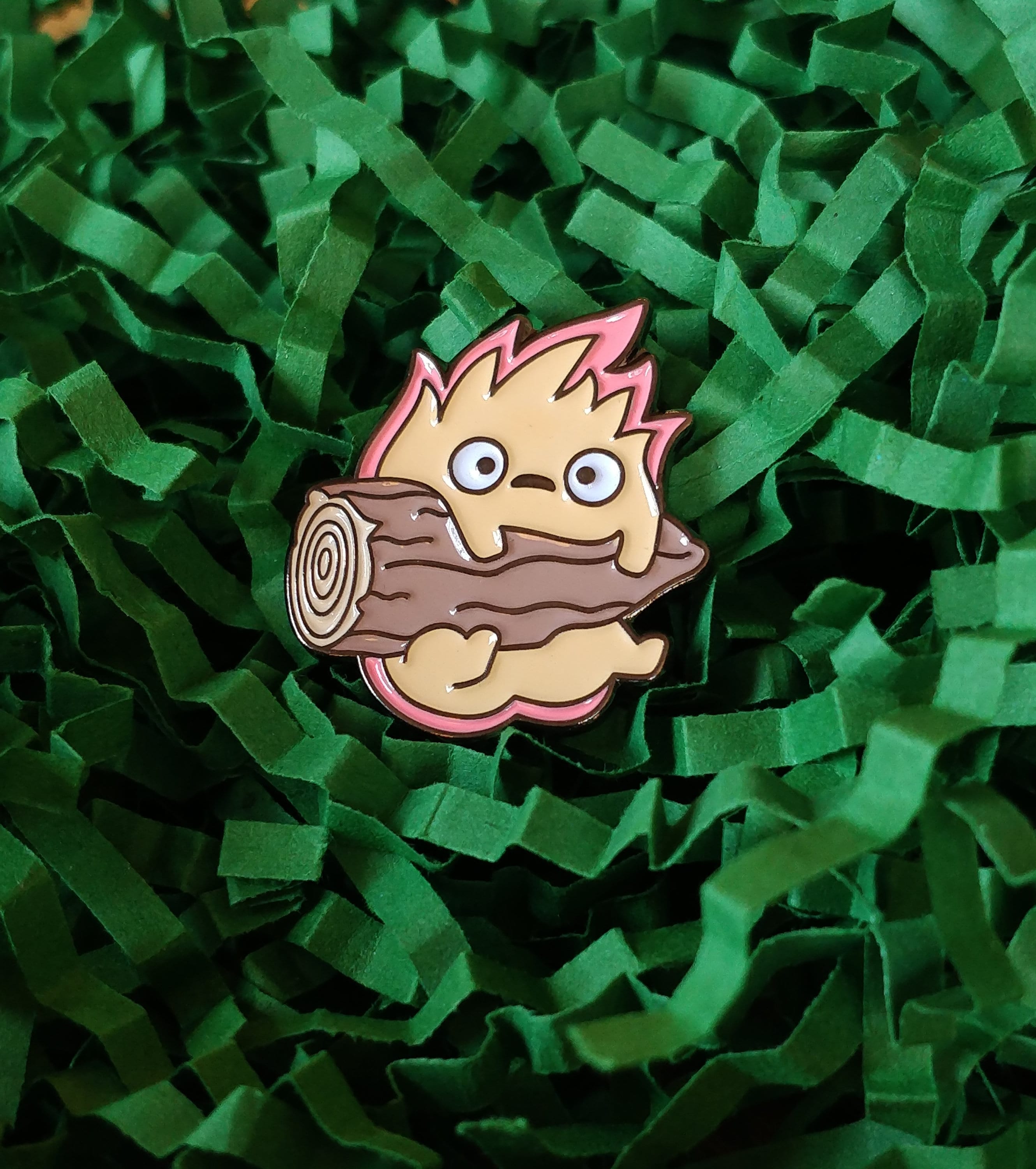 Extremely Powerful Fire Demon Calcifer Pin | Etsy