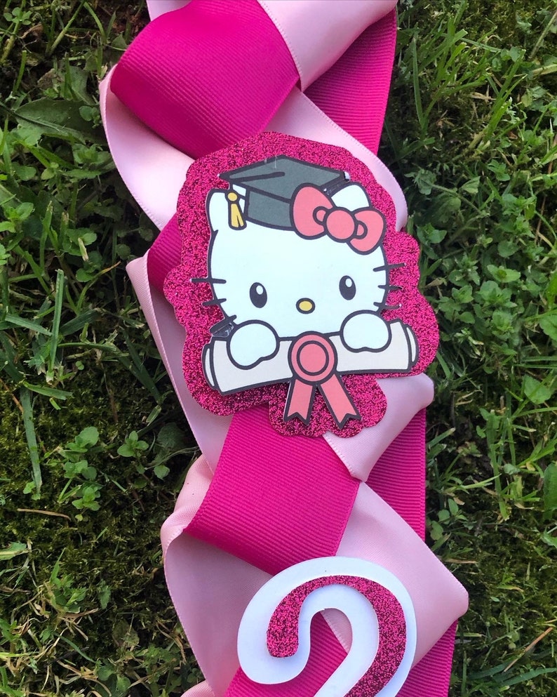 Custom Hello Kitty Graduation Lei - Etsy
