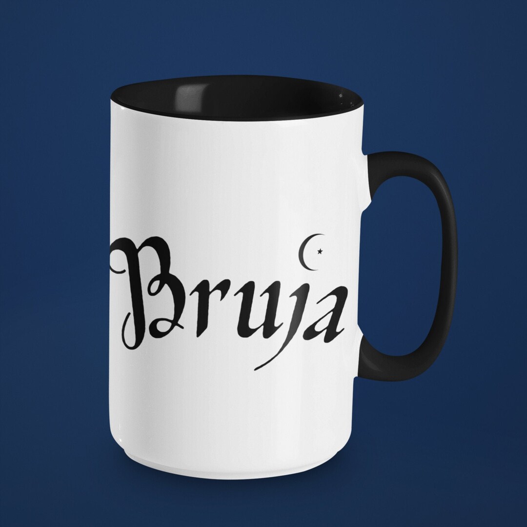 Bruja Witch Coffee Mug 15oz Two-tone Premium Quality Gift - Etsy UK