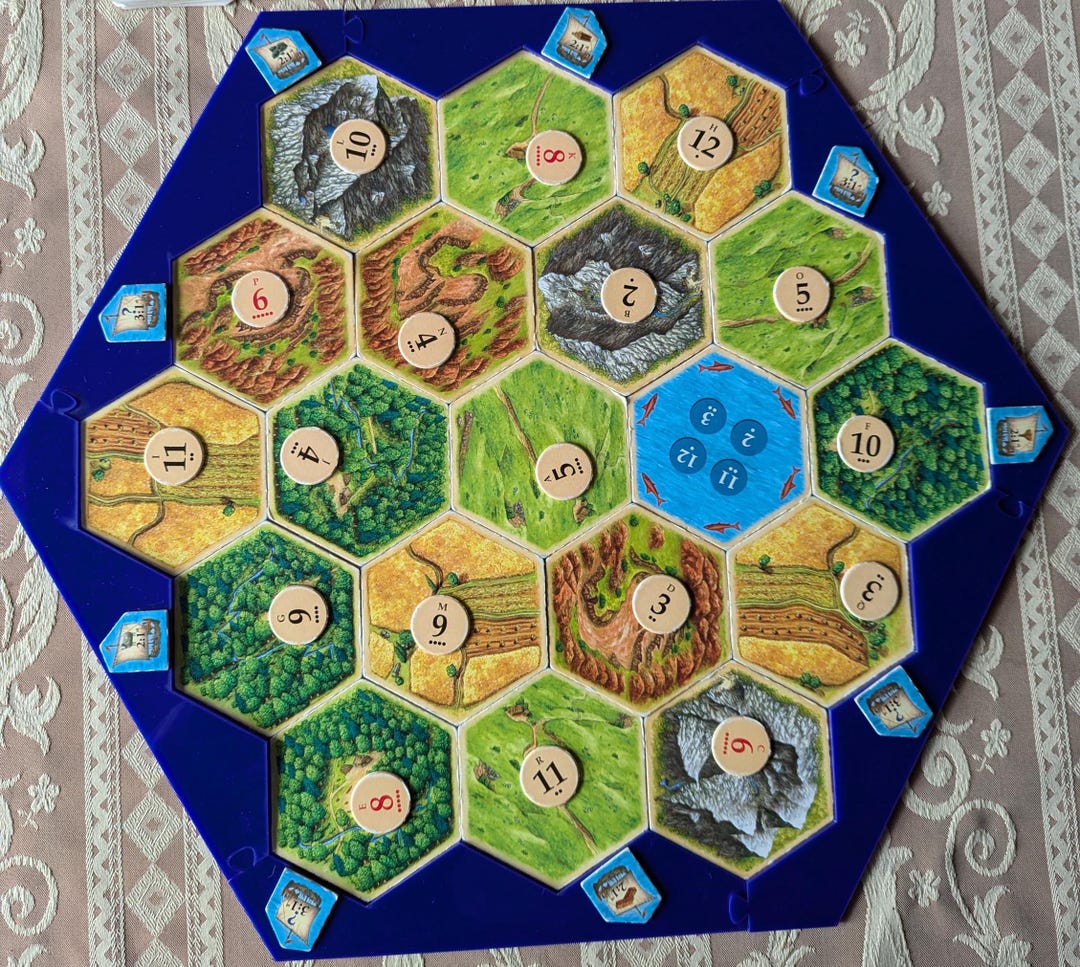 Premium Settlers of Catan Sea Frame / Border Replacement Harbours ...
