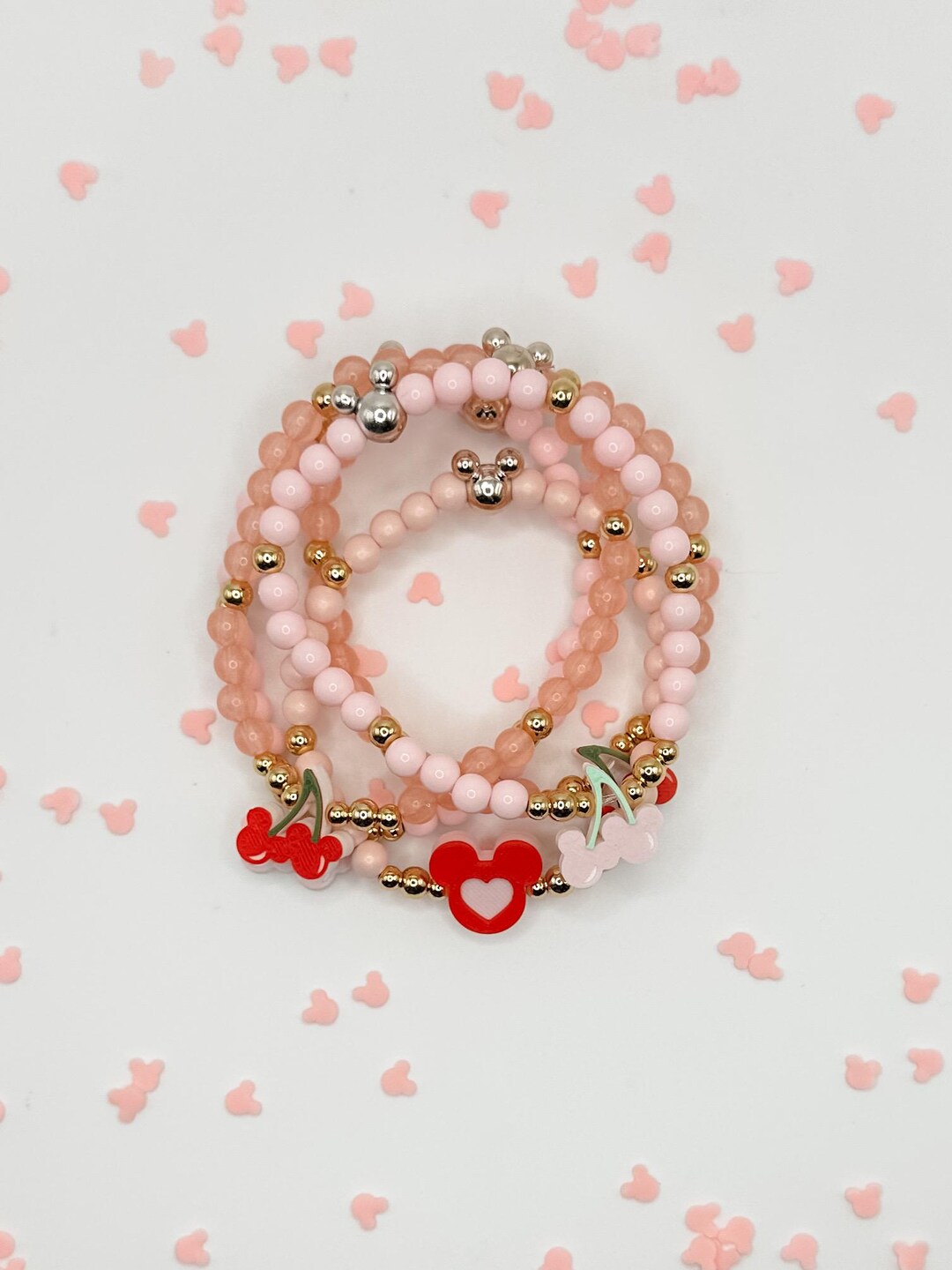 Mickey Cherries (red) - Etsy