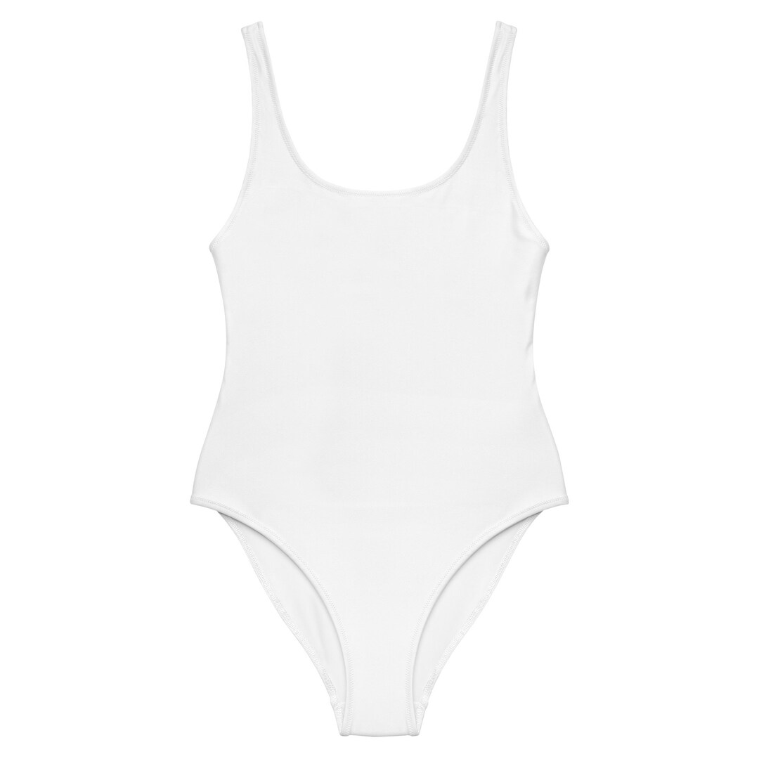 ONE PIECE SWIMSUIT - White Swimsuit - Women Trendy Summer Beachwear ...