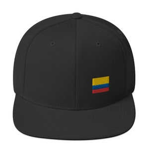 COLOMBIA UNISEX HAT - Snapback Hat - Stylish Colombian Cap for Men and ...